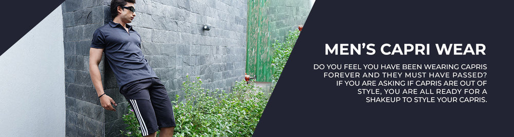 Buy capris for men online in india